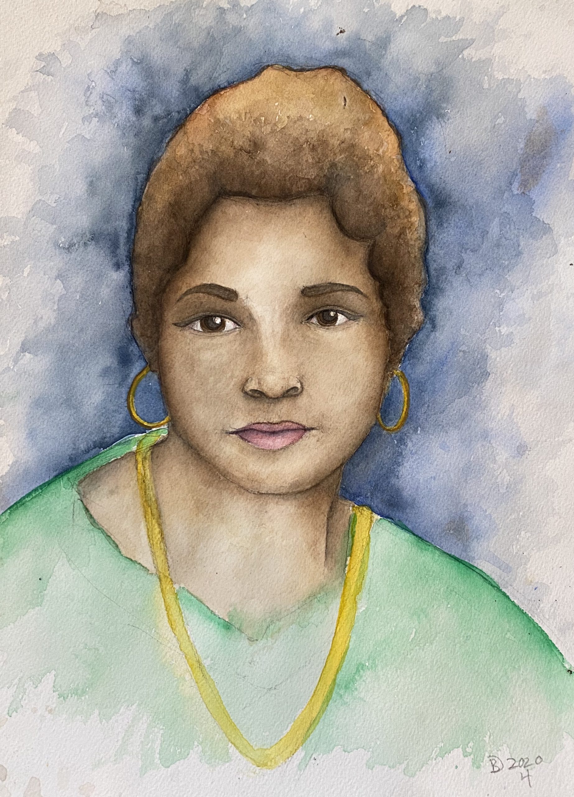 Portrait of lula - Artist Anxiety
